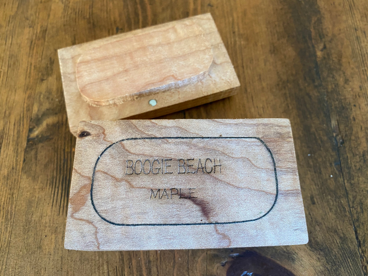 Boogie Beach Jewellery / Keepsake Chest Box - Maple Wood - Heartwood Gifts