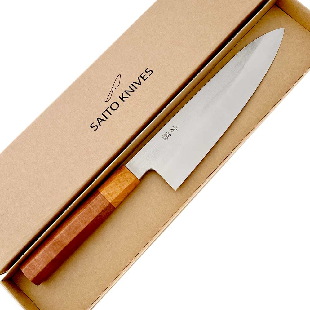 SAITO KNIVES By Masaaki Chef Knife 210mm Stainless Steel - Saito Knives ...
