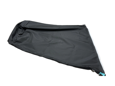 Extra Large Hank-on Jib Bag Black - Lee Sail Covers
