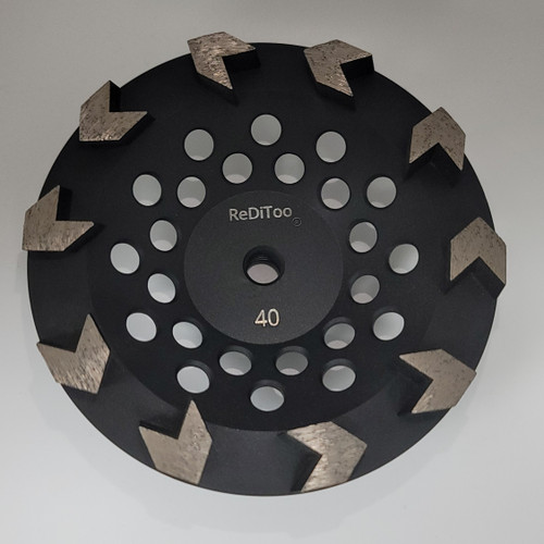 Arrow Threaded Cupwheel - Reliable Diamond Tool, Inc.