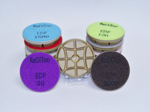 3" EDP Pads - Reliable Diamond Tool, Inc.