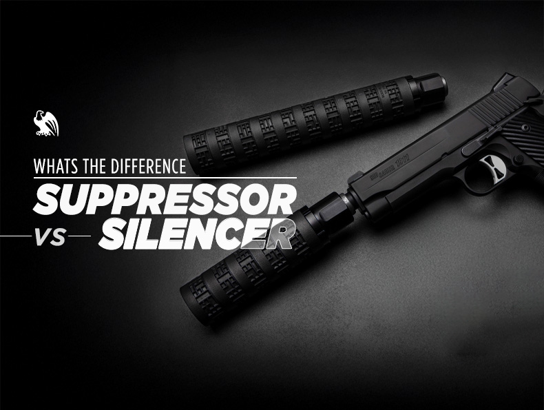 Suppressor vs Silencer: What Is the Difference? - Vedder Holsters