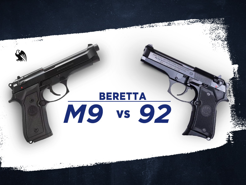 Beretta M9 vs 92: Same Gun Different Name? - Vedder Holsters