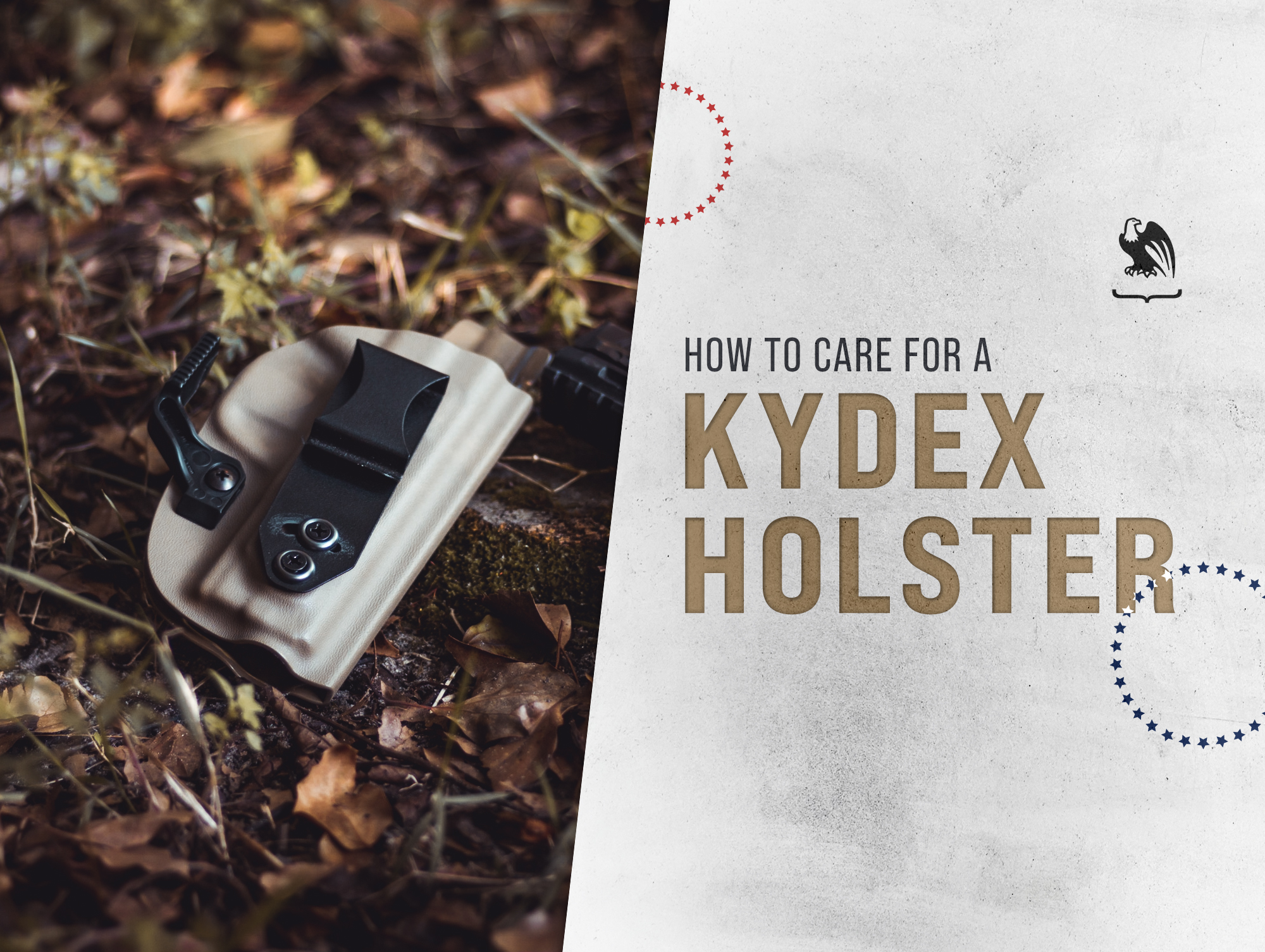 How to Care for a Kydex Holster - Vedder Holsters