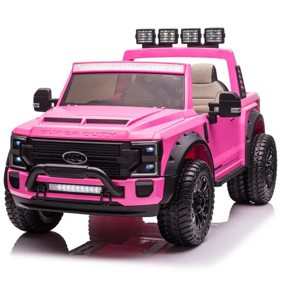 Big Pink Ford Trucks