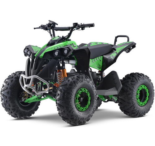 Red 60v 1200 Watt Teen-2 Adult Pro Shaft Driven Electric Quad Bike