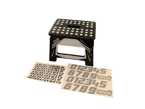 Revvi Collapsable Balance Bike Stand for All Size & Free Graphic Kit