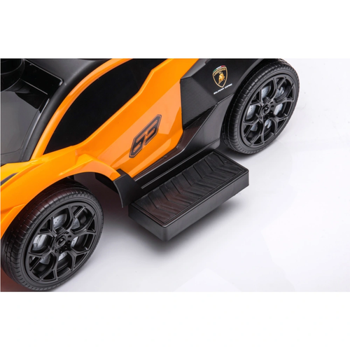 Orange 2-1 Toddlers Licensed Lamborghini Push Car & Stroller - Kids ...