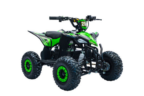 Green 1500W 48V Teenager Electric Shaft Driven Quad Bike - Kids ...