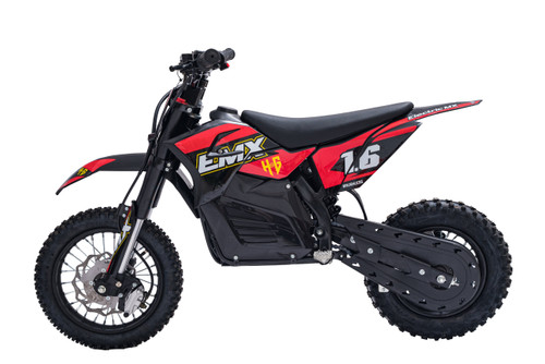 48v Red Motorized Brushless Motor Lithium Power Dirt Motorbike - Kids ...