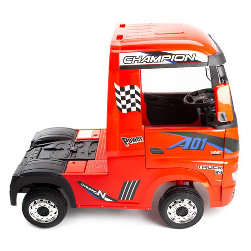 Kids Red Ride-on Mercedes Actros 4WD 24v Electric Ride On Lorry - Kids ...