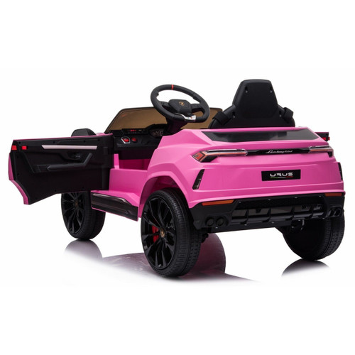 Girls Luxury Spec Official Pink Lamborghini Urus 12V Sit-in SUV - Kids ...