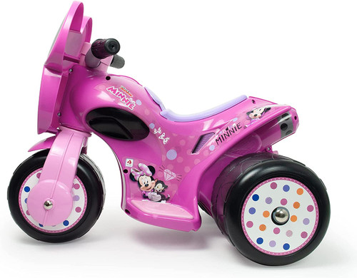 Toddlers Pink Minnie Mouse 6v Electric Ride-On Disney Trike - Kids ...
