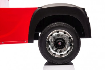 Kids 24v Licensed Red 4WD Scania Ride On Lorry & Free Trailer - Kids ...