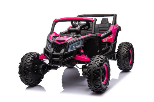 Girls Pink 12v Ride In UTV Official CAN AM Maverick Buggy - Kids ...