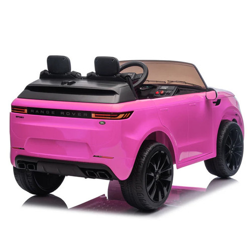 Girls Pink 24v Elite Spec New Shape Range Rover Sport Rideon Car - Kids ...