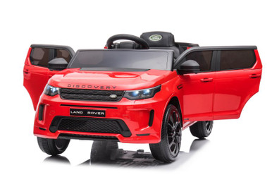 Kids 12v Red Licensed Land Rover Discovery Elite Spec SUV - Kids ...