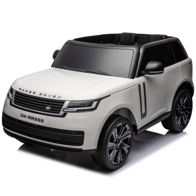 Kids 12v White Range Rover Vogue HSE 2-Seat SUV Ride In Car
