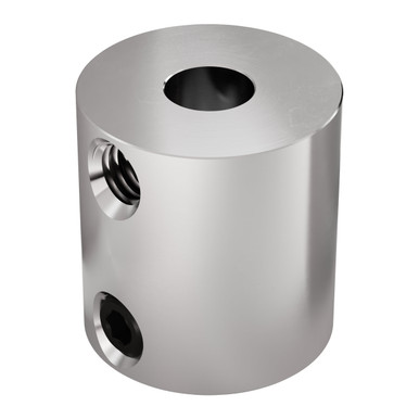 12mm to 6mm Set-Screw Shaft Coupler - ServoCity®