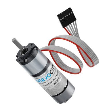280 RPM Premium Planetary Gear Motor w/Encoder - ServoCity®