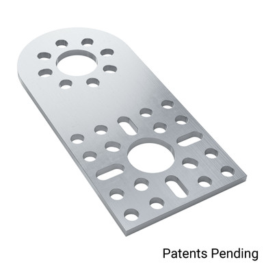1108 Series Flat Pattern Bracket (1-2) - ServoCity®