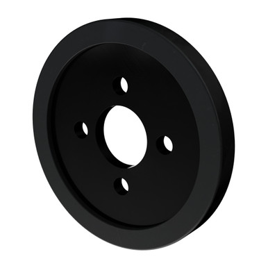 2" Acrylic Disc Wheel (Black) - 2 Pack - ServoCity®