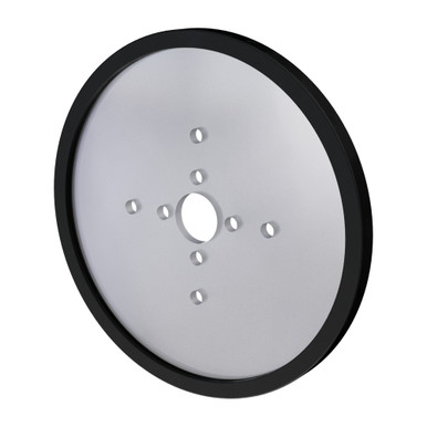 4" Acrylic Disc Wheel (Clear) - 2 Pack - ServoCity®