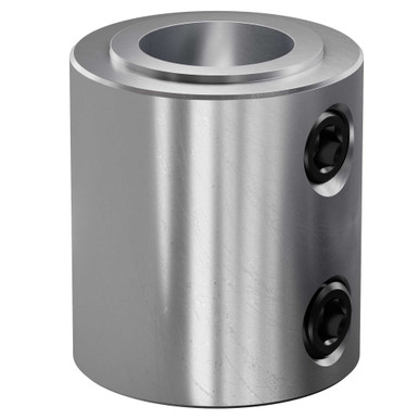 Set-Screw Shaft Coupler (5mm Round Bore to 3/8" Round Bore) - ServoCity®