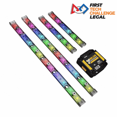 Prism RGB LED Light Kit (I²C / PWM Control Driver, 4 LED Strips ...