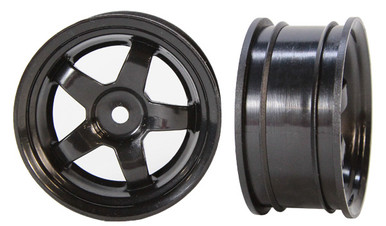 Black Robot Wheels (2 pack) - ServoCity®