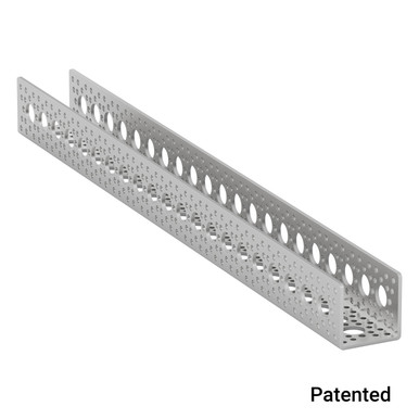 U-Channel (21 Hole, 16.50" Length) - ServoCity®