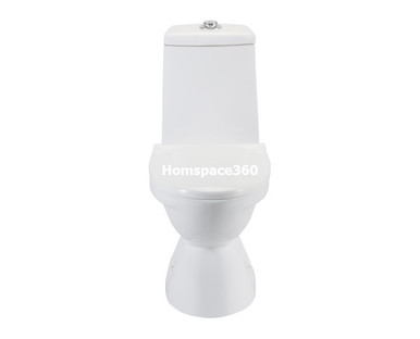 Cera Casino S-220 Floor Mounted Snow White Single Piece Toilet