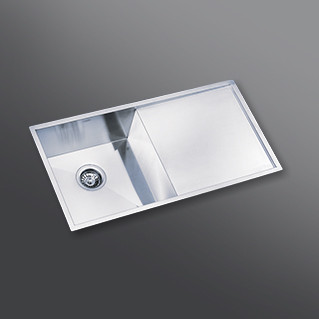 Kaff Sink - KS850 SBD (R0) - Stainless steel - Single bowl with drain ...
