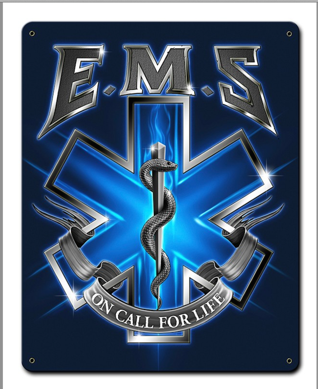 EMS ON CALL METAL SIGN Pin Ups For Vets Store EMS ON CALL METAL SIGN Pin Ups For Vets Store