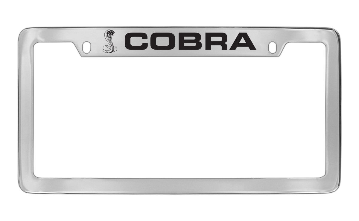 Ford Cobra with One Cobra Logo Top Engraved Chrome Plated Solid Brass ...