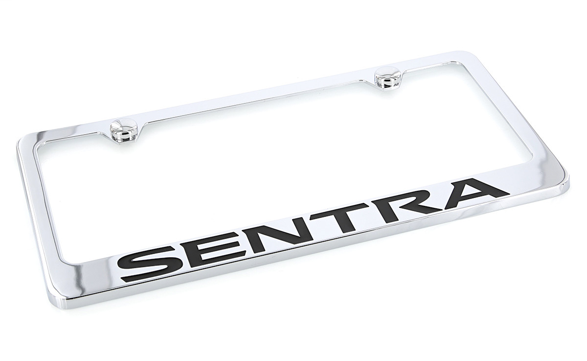 Nissan Sentra Chrome Plated License Frame