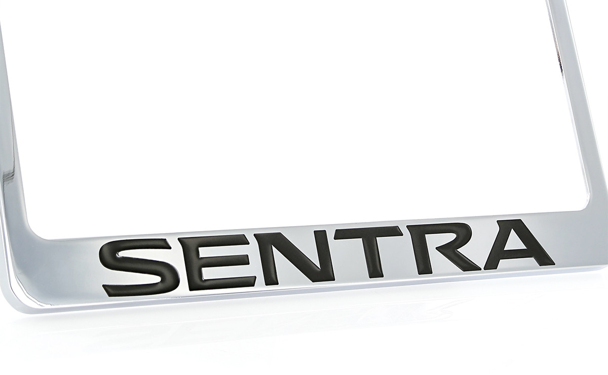 Nissan Sentra Chrome Plated License Frame