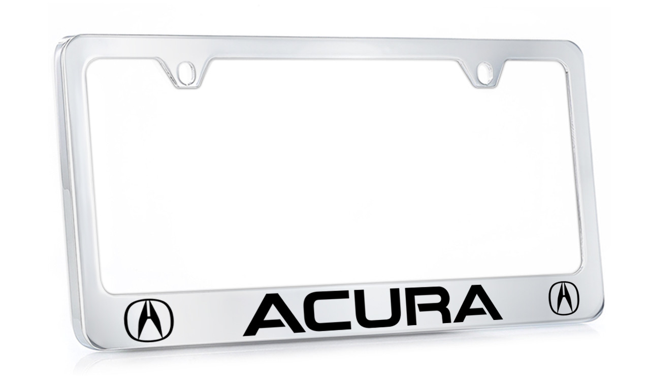 Acura Officially Licensed Chrome License Plate Frame Holder