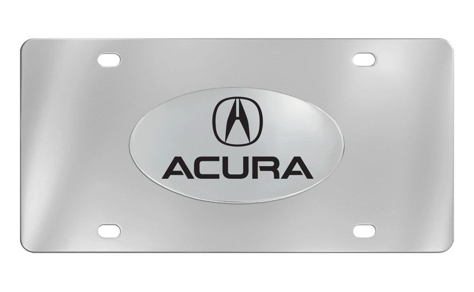 Acura Officially Licensed Chrome Decorative Vanity Front License Plate