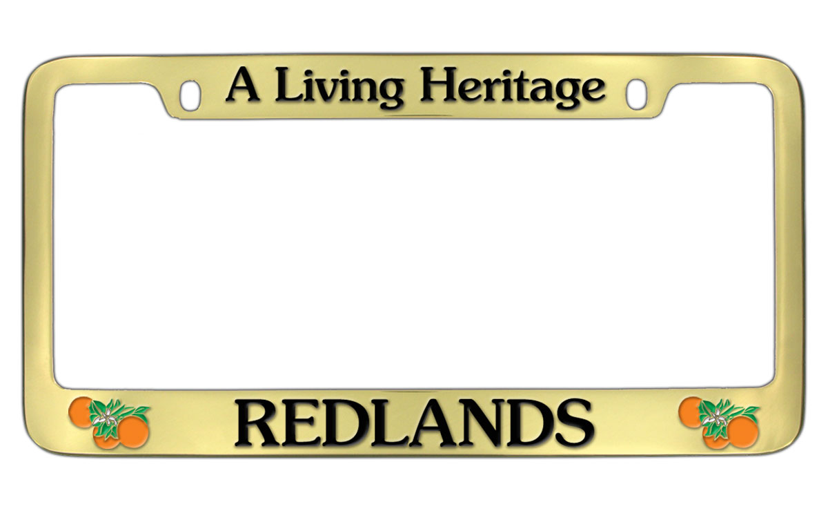 Solid Brass License Plate Frames - License Frame Inc