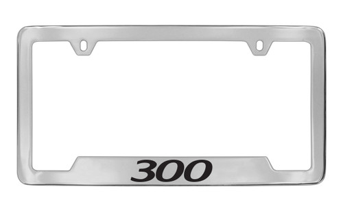 Chrysler 300 Chrome Plated Solid Brass Bottom Engraved License Plate ...