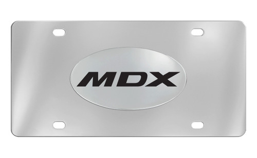 Acura MDX Officially Licensed Chrome Decorative Vanity Front License Plate
