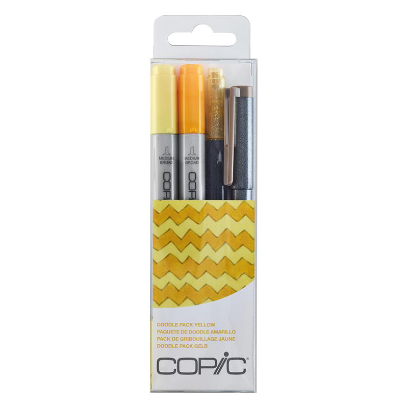 Copic Ciao Doodle Pack - Yellow - Copic Shop