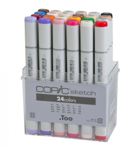 Copic Sketch Markers Warm Grey 12 Pen Set - Copic Shop