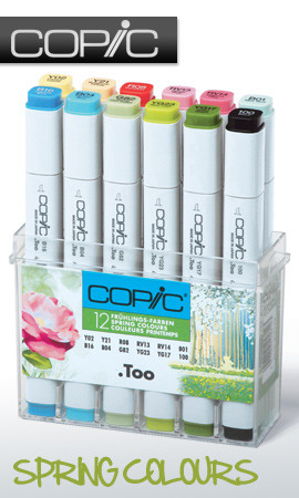 COPIC CLASSIC MARKER - 12 PEN - ARCHITECTURE COLOURS SET - Copic Shop