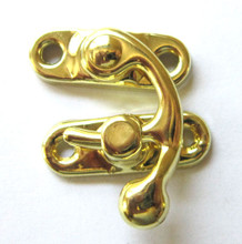 Swing Arm Latch Brass Plated