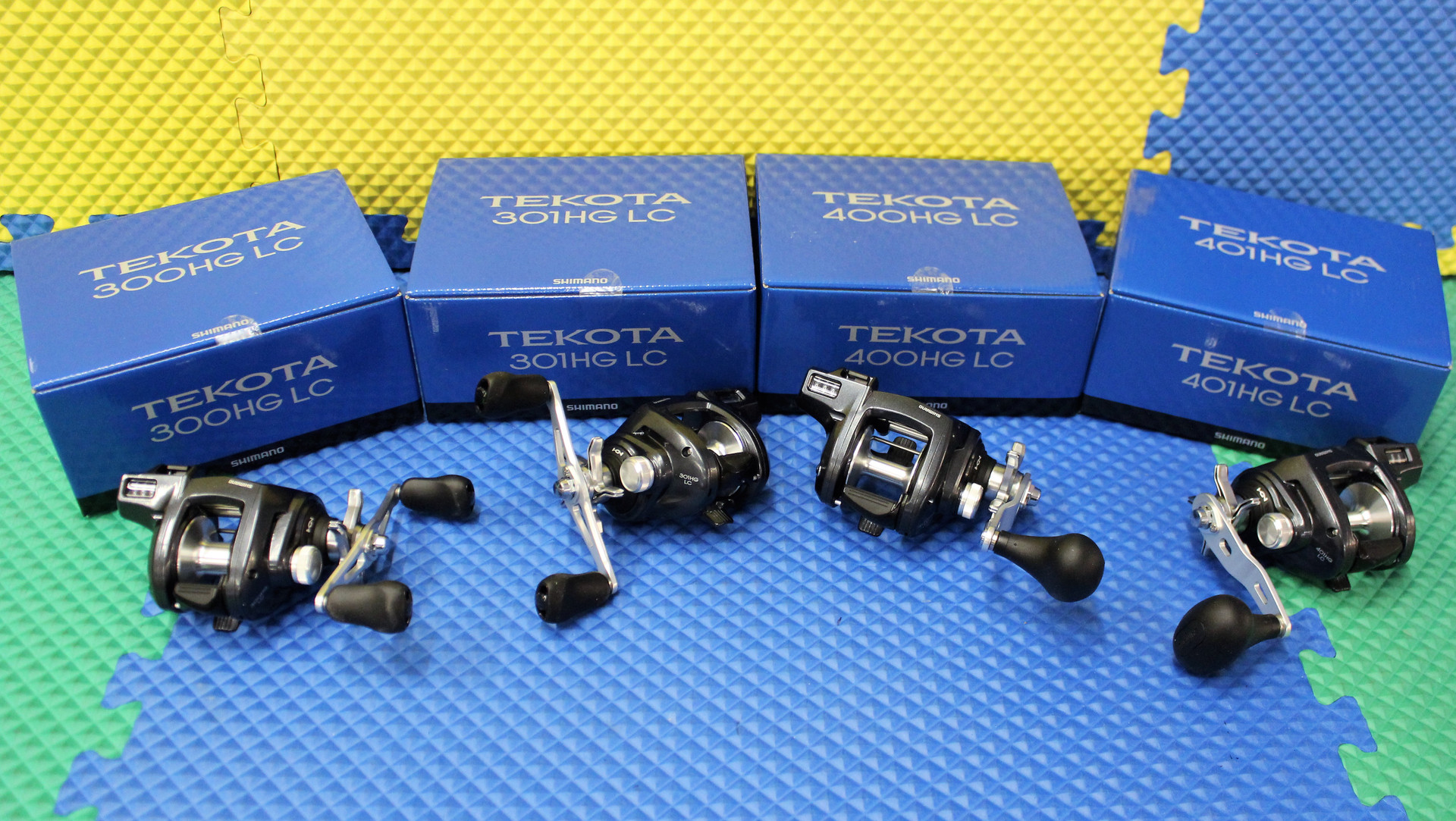 Shimano Tekota Series Star Drag Line Counter Trolling Reels Left And ...
