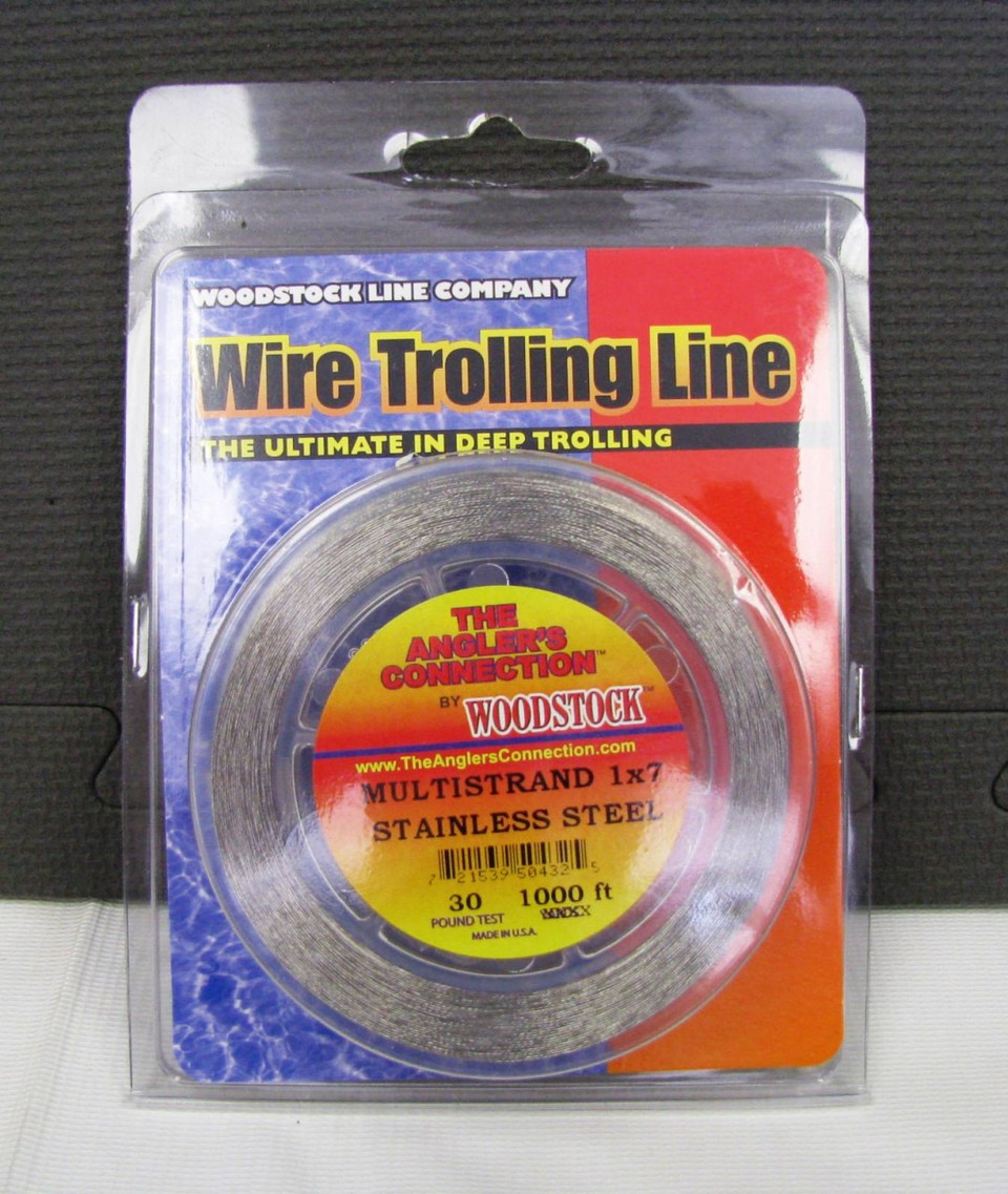 WOODSTOCK THE ANGLER'S CONNECTION MULTISTRAND STAINLESS STEEL WIRE ...