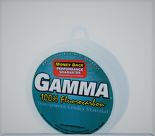Gamma 100% Fluorocarbon Transparent Leader Material CHOOSE YOUR MODEL!