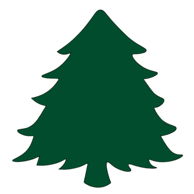 Bushy Christmas Tree Cutter (Multiple Sizes)